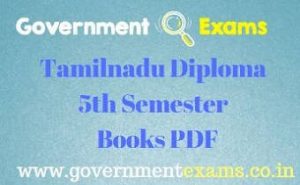 Polytechnic 5th Semester Book - Government Exams