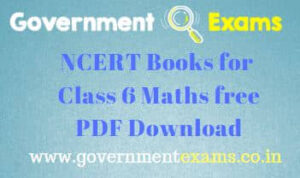 NCERT Class 6 Maths Book PDF - Government Exams
